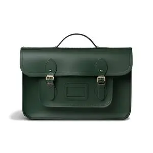 CAMBRIDGE SATCHEL 15 Inch Batchel - Green