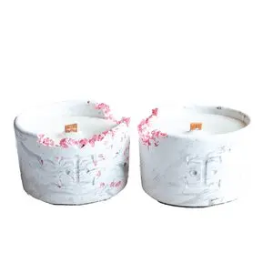 Esti Living Glow Midi Candle Set - Silver