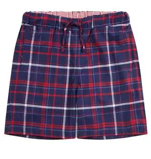 LOUNGERS Printed Loungewear Shorts - Blue/red