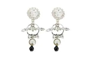 VICKISARGE Spike Dangle Earrings - Black