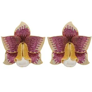 LATELITA Daffodil With Pearl Earrings