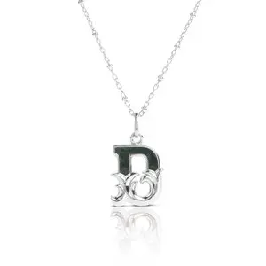 KASUN LONDON Letter 'd' Initial Necklace