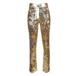 Gold Sequin Leggings