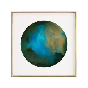Art By Affie Oasis Medium Fine Art Print - Blue