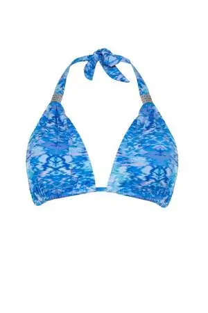 SOPHIA ALEXIA Sea Dream Miami Bikini Top - Blue