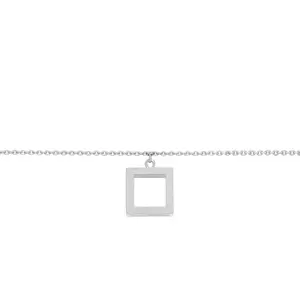 SHEIDA FARROKHI Square Bracelet - White/silver