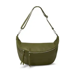BETSY & FLOSS Emilia Large Crossbody Waist Bag - Green