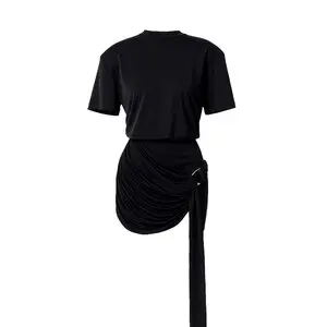 MAISON DE GALA Rhea Draped Mini Dress