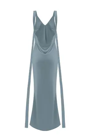 HER CIPHER Gaia Silk Gown Maxi