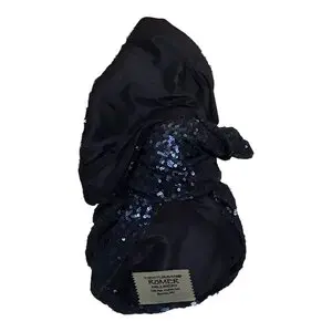 ROMER MILLINERY Sequin & Silk Shantung Twisturban - Blue