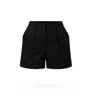 LUMINA ELIGMA High-waisted Clean Cut Shorts - Black