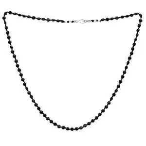 AMONTA Black Spinel And Sterling Silver Necklace - Black/silver