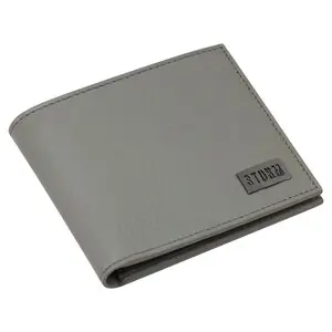 STORM Cares Leather Emboss Wallet - Grey