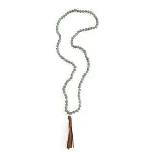HEATHER HAWKINS Talulah Belle Aventurine Gemstone Beaded Necklace - Green