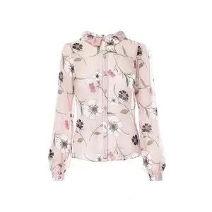AVENUE N°29 Floral Print Silk Shirt