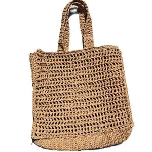 SPRINGMOONATELIER Handmade Crochet Tote Bag