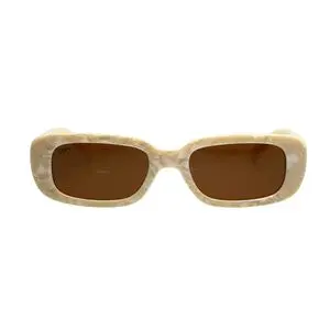 REALITY EYEWEAR X-ray Spex Rectangle Sunglasses - White