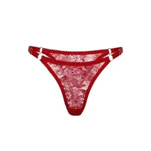 DARILY UNDERWEAR Adjustable String Panties Flame - Red