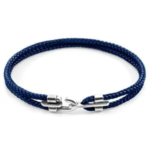 ANCHOR & CREW Canterbury Rope Bracelet - Blue
