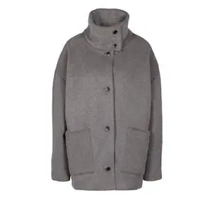 FREAKY NATION Fake Camel Hair Long Jacket