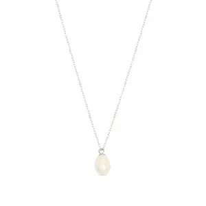 ESTERAH Freshwater Pearl Pendant Necklace - Silver