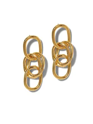 JAREDJAMIN Billie Drop Earrings - Gold