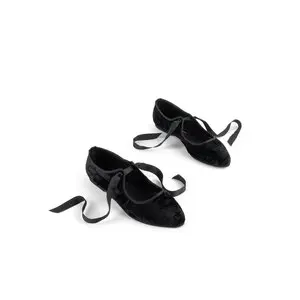 Intentionally Blank Valley Velvet Ballet Flat