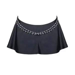 SOLARA Christina Mini Skort With Braided Chain