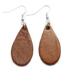 N'DAMUS LONDON Auricle Leather Earrings