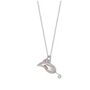 LIME TREE DESIGN Mouse Pendant Necklace - Silver