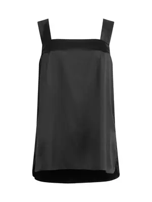 HELENE GALWAS Albinare Silk Satin Tank Top
