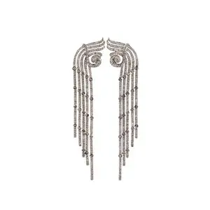 STEPHANIE BROWNE AUSTRALIA Zelda Dangle Earrings - Silver