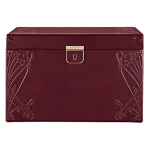 Wolf Large Jewellery Box - Red