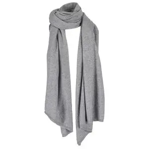 TIRILLM Alfie" Big Cashmere Scarf Melange - Grey