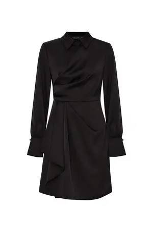 EXQUISE Ariadne Wrap Mini Dress