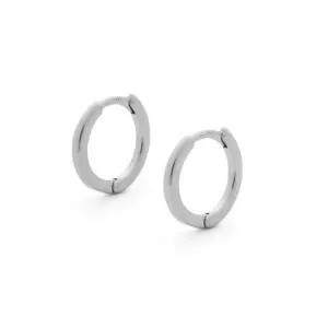 NELLOU JEWELLERY Nellou Hoop Earrings - Silver