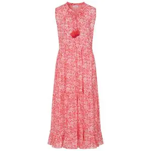 LUELLA FASHION Verona Cotton Printed Dress - Red/pink