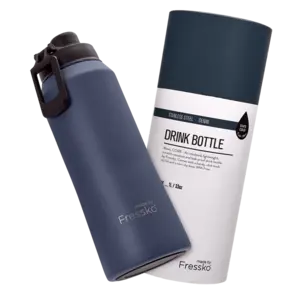 Fressko Core 1l/34oz Drink Bottle Denim - Blue