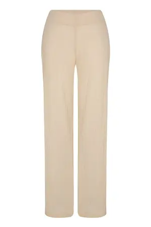 UNEXPECTEDONE Side Slit Trousers - Beige