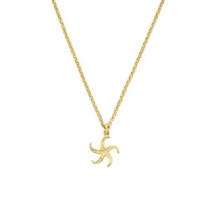 ZOË & MORGAN Starfish Pendant Necklace - Gold