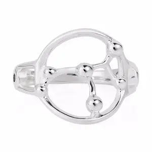 YASMIN EVERLEY JEWELLERY Virgo Astrology Ring - Silver