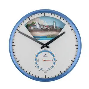 BRAMWELL BROWN CLOCKS Tide Clock Summer - Blue