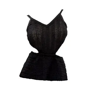 MAISON BOGOMIL Sequined Knit Top With Cutouts