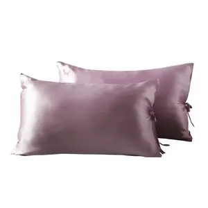 Not Just Pajama Sleeping Beauty Classic Pure Silk Queen Purple - Pink