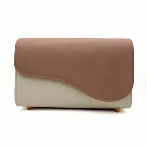 RISEMBERG Cal·la Modular Leather Shoulder Bag - White/pink