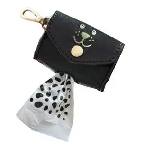 VIDA VIDA Leather Dog Waste Bag Holder