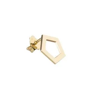 GALER Penta 14k Stud Earrings - Gold/yellow