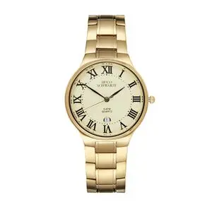 BERMUDA WATCH COMPANY Hugo Schwarze Kahlo Bracelet Watch - Gold