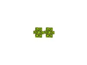 VICKISARGE The Hive Clip-on Earrings - Green