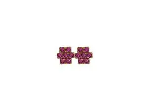 VICKISARGE The Hive Clip-on Earrings - Pink